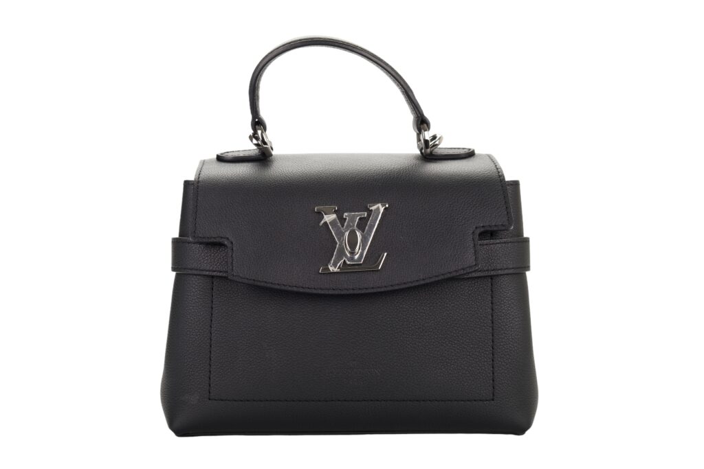 Louis Vuitton Lockme Ever Black Leather, Silver Hardware - SOLD - Love Pre Love