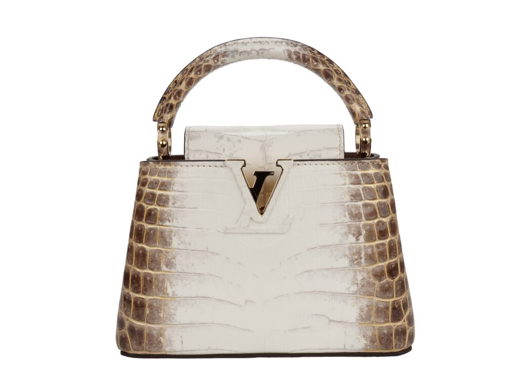 Louis Vuitton Capucines Mini Sahara, Crocodile, Gold Hardware - Love ...