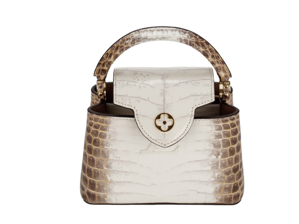 Louis Vuitton Capucines Mini Sahara, Crocodile, Gold Hardware - Love ...