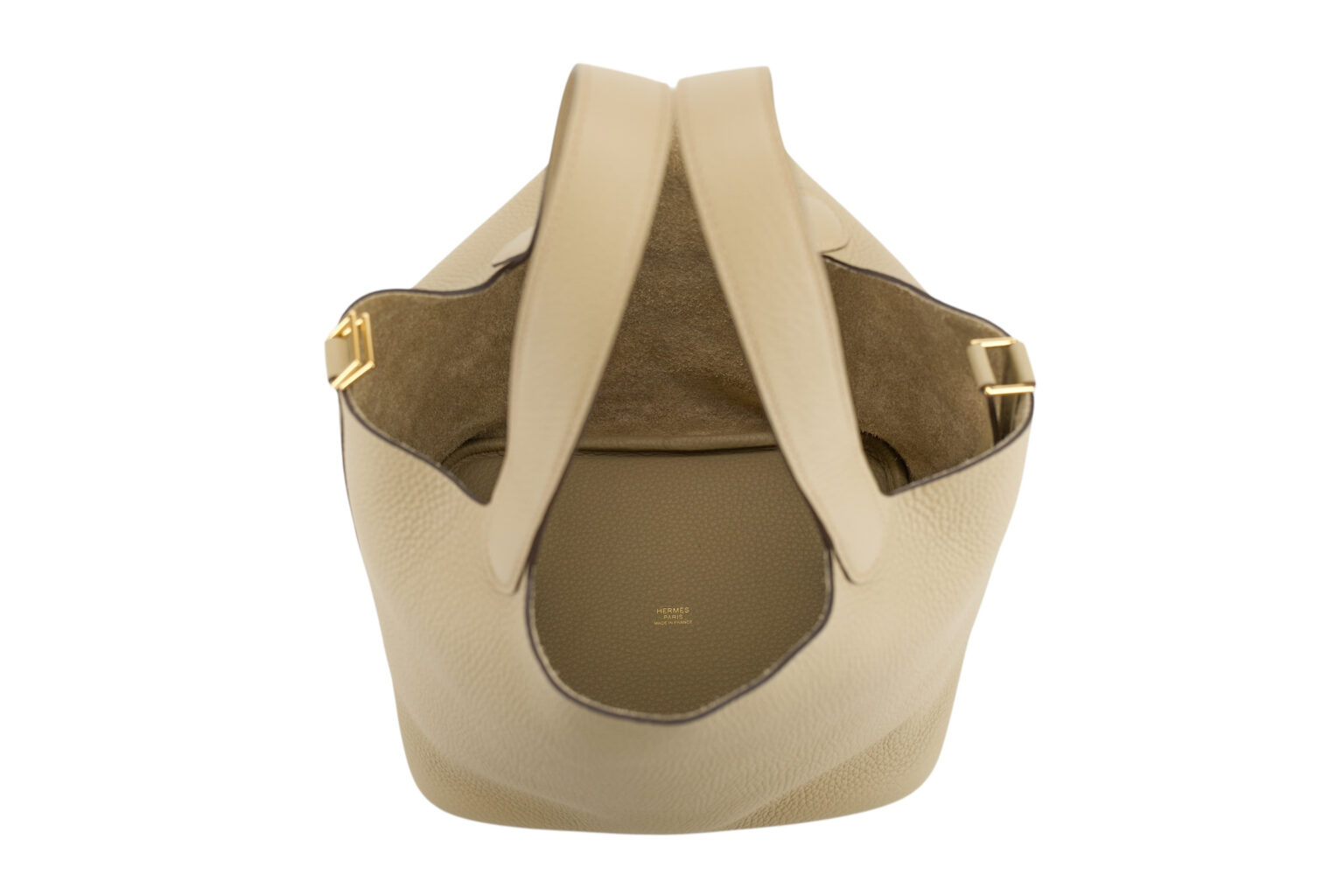 Hermès Picotin 22 Beige Marfa Leather, Gold Hardware - Love Pre Love