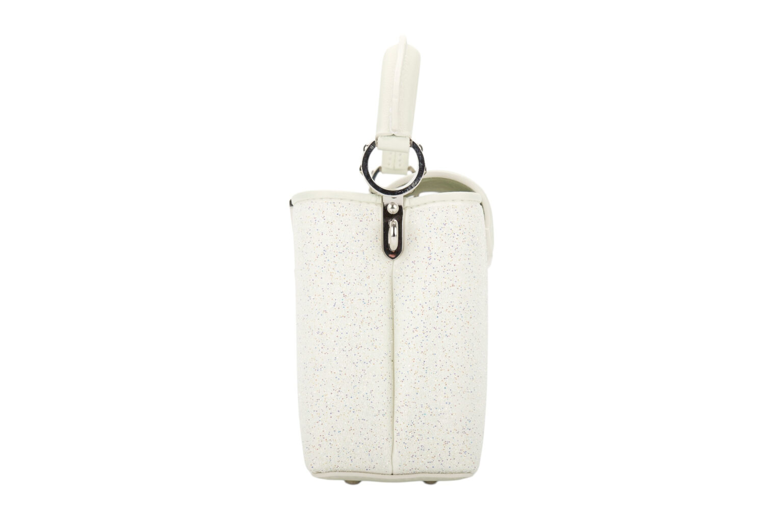 Louis Vuitton Mini Capucines White Swarovski Crystal Embellished Silver ...